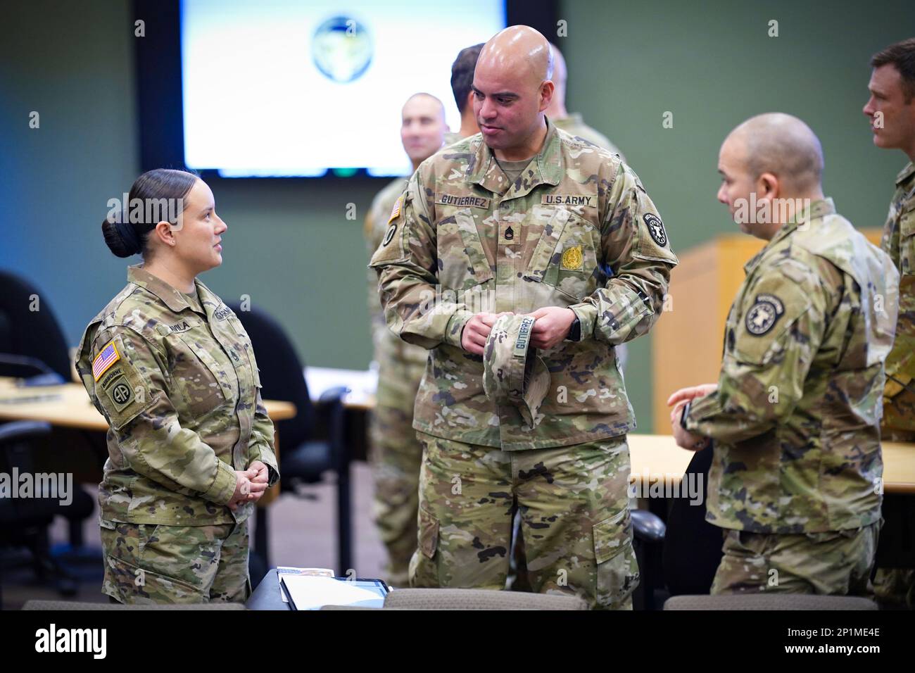 Communication between commanders hi-res stock photography and images ...