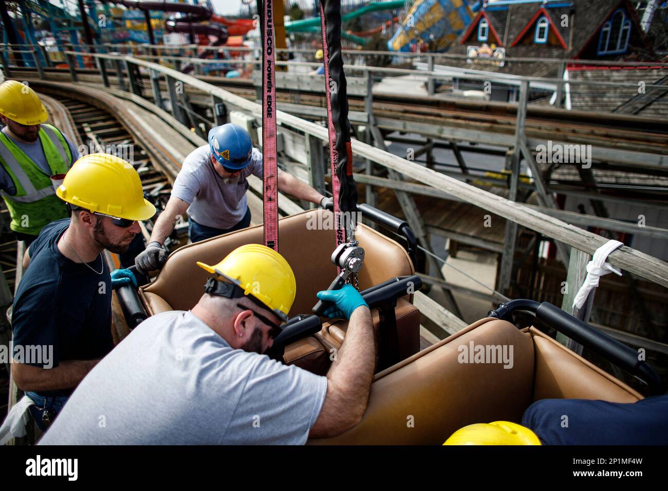Wayne Early, Jeremy Saltzer, Corey Bricker, Bill Nicholas and Frank ...