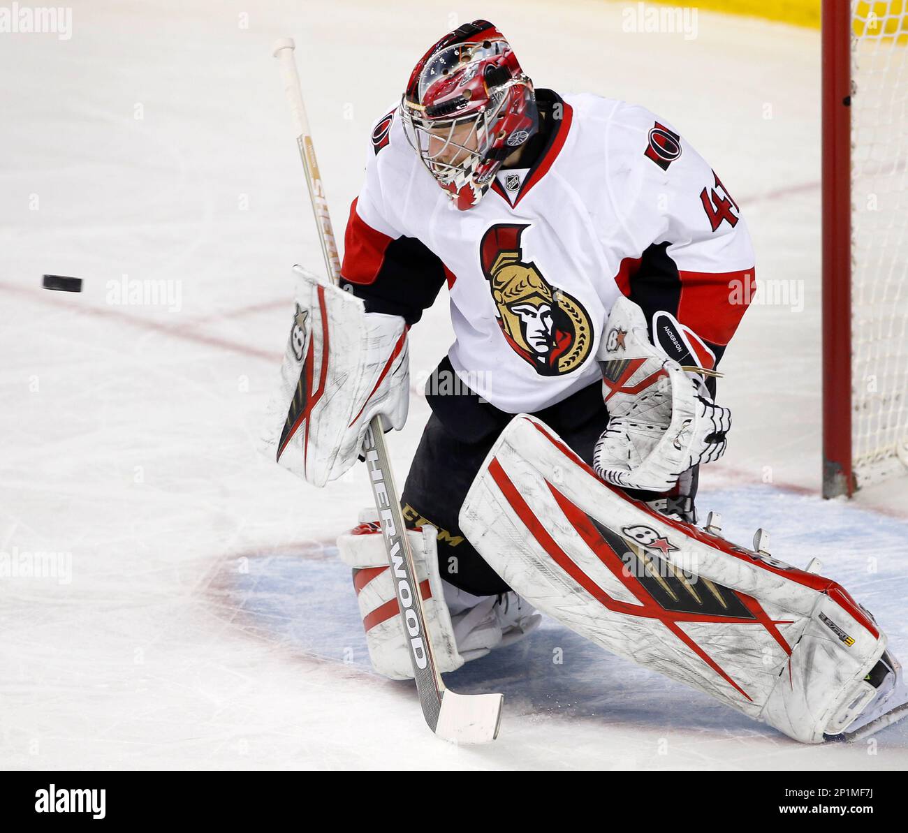 NHL player profile photo on Ottawa Senators' goalie Craig Anderson at a ...