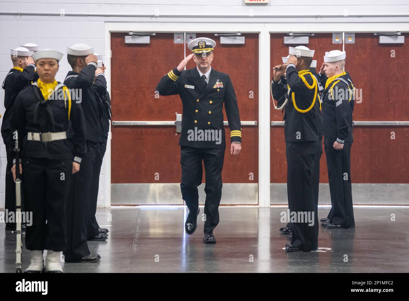The Navy’s newest Sailors graduate boot camp during Pass-in-Review at U ...