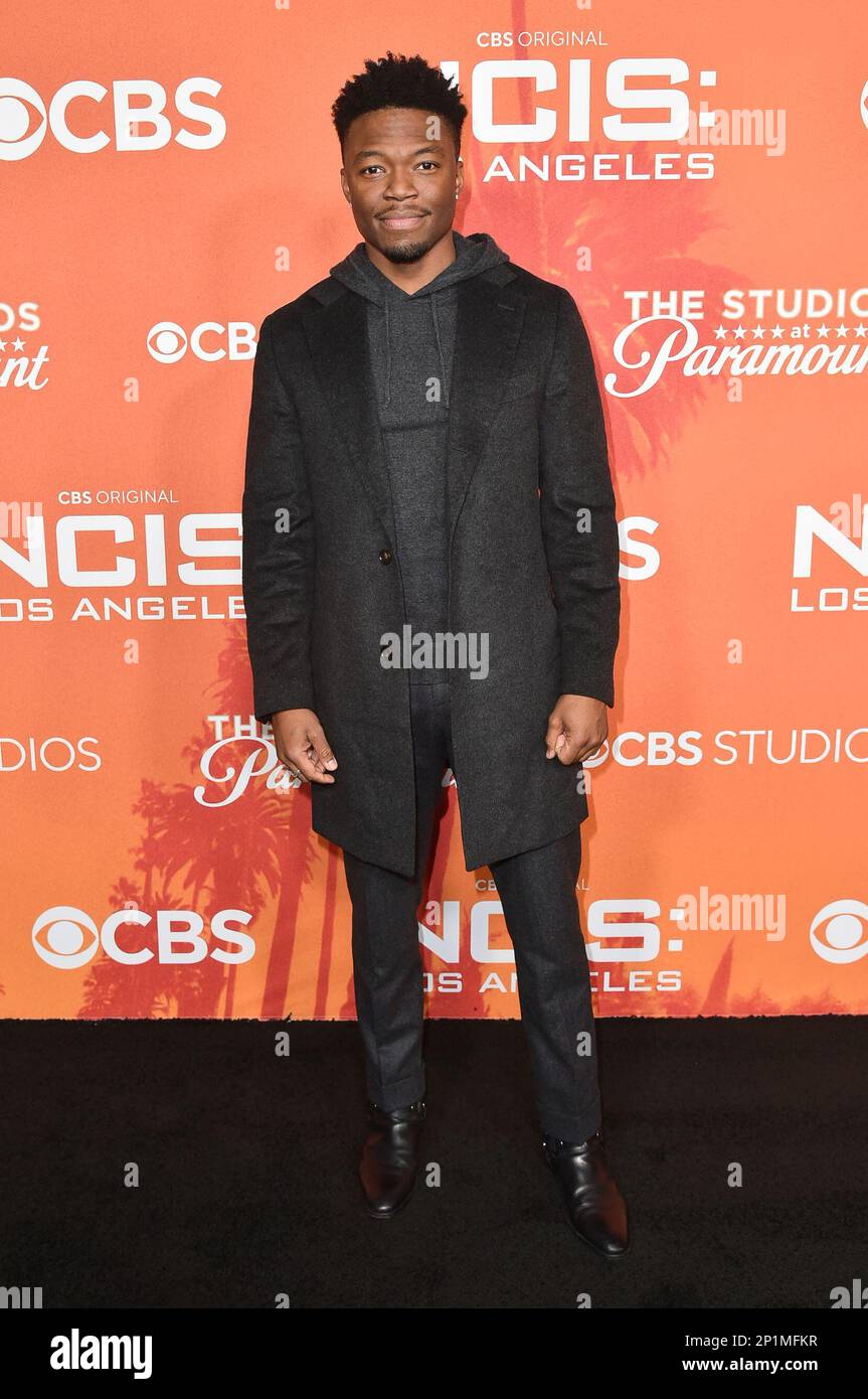 Caleb Castille arrives at a wrap party celebrating the 14th and final ...