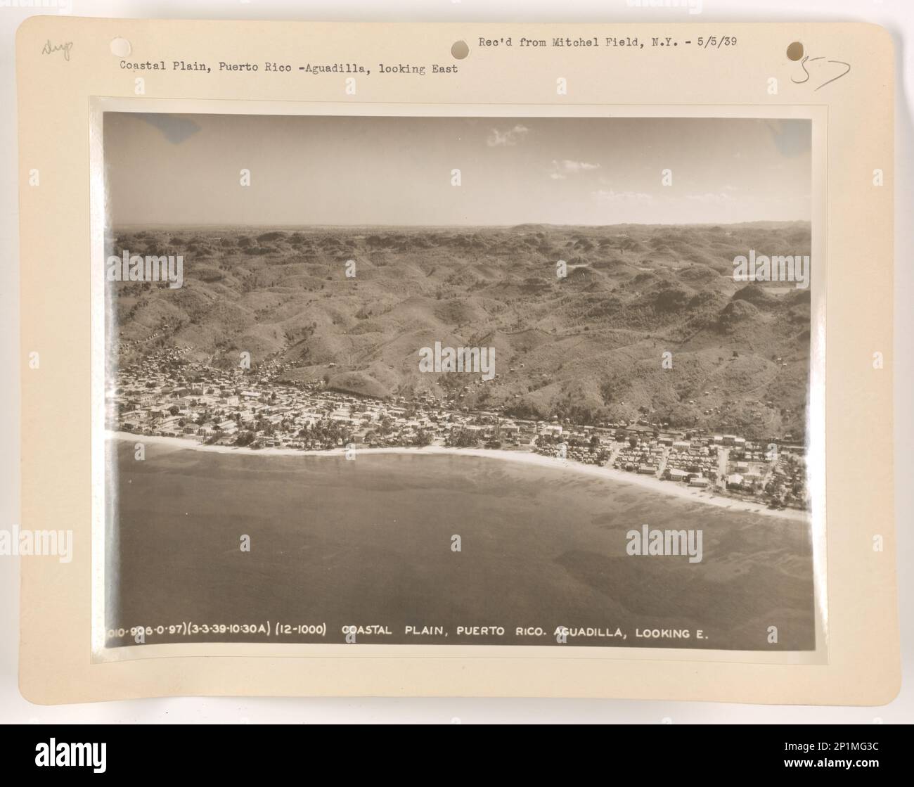 Puerto Rico - Coastal Plain, Aerial Photograph Stock Photo - Alamy