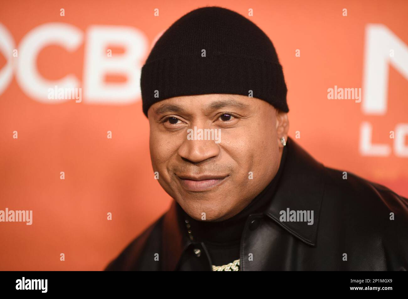LL Cool J arrives at a wrap party celebrating the 14th and final season ...
