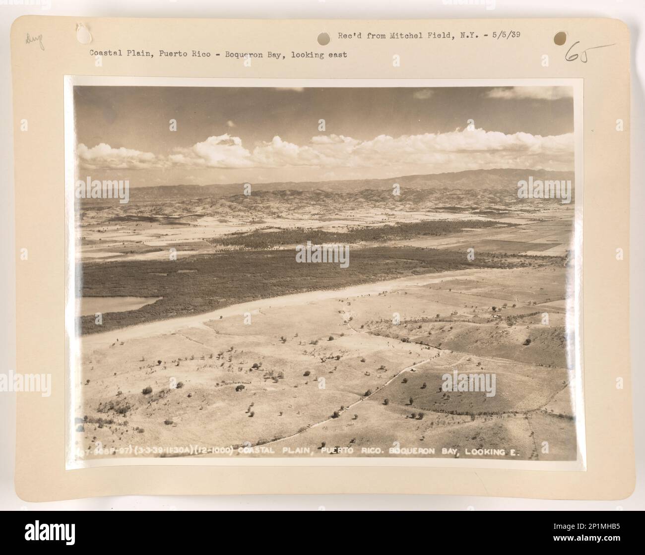 Puerto Rico - Coastal Plain, Aerial Photograph Stock Photo - Alamy