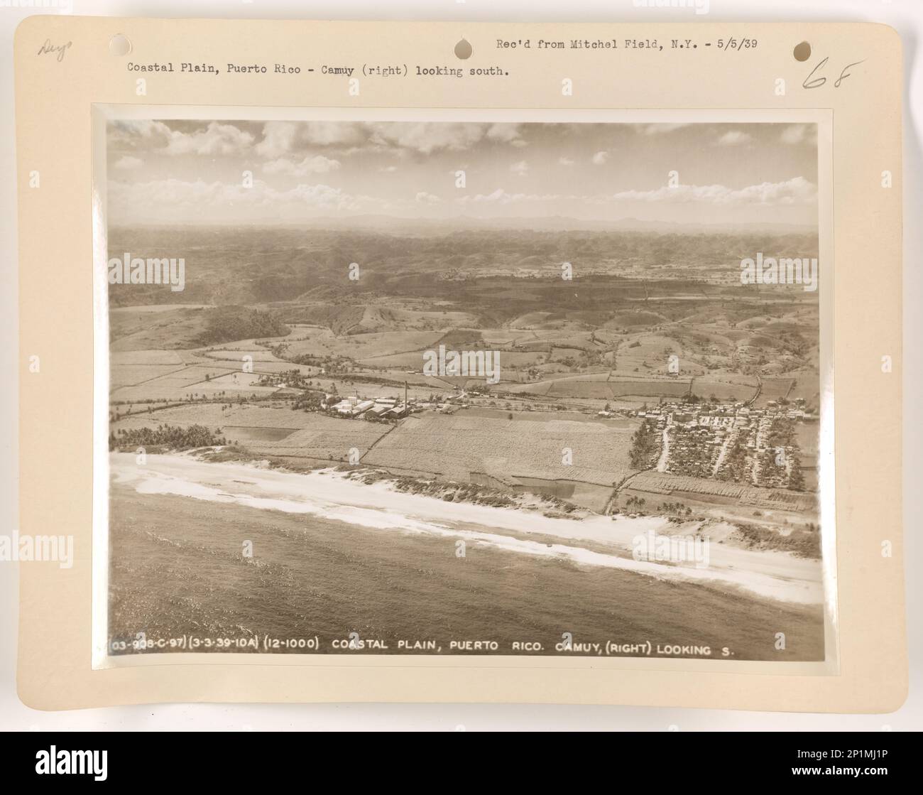 Puerto Rico - Coastal Plain, Aerial Photograph Stock Photo - Alamy