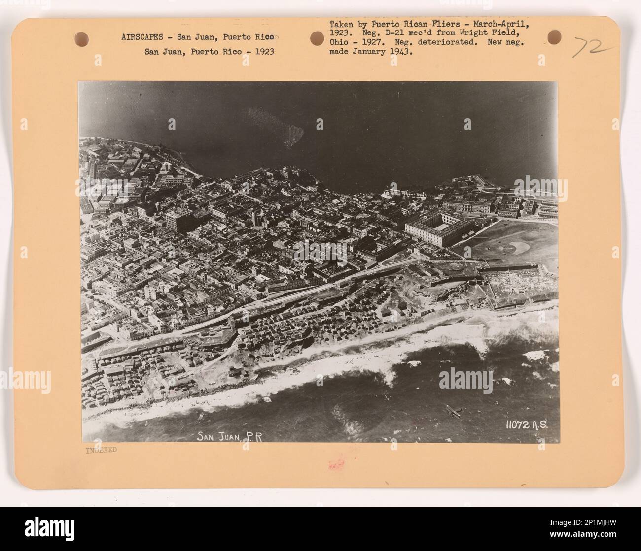 Puerto Rico - San Juan, Aerial Photograph Stock Photo - Alamy