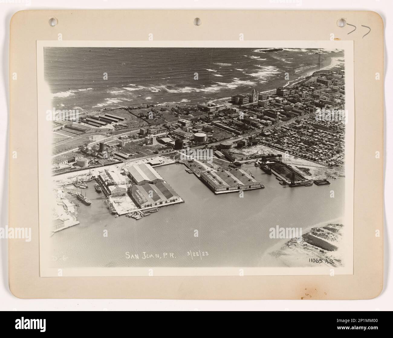 Puerto Rico - San Juan, Aerial Photograph Stock Photo - Alamy