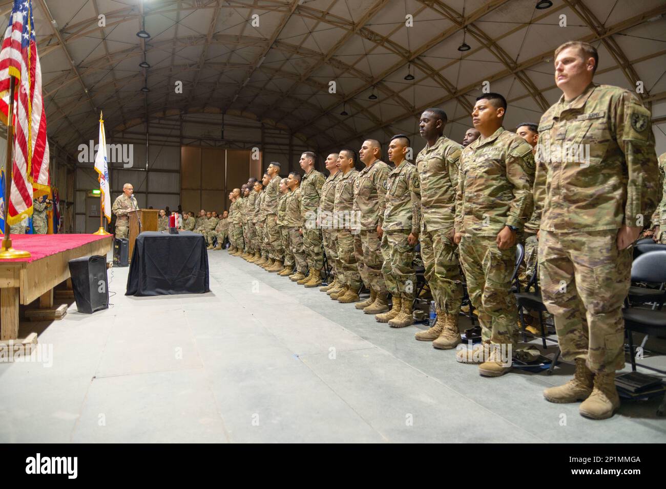 U.S. Army Command Sgt. Maj. Curtis Moss, the senior enlisted advisor to ...