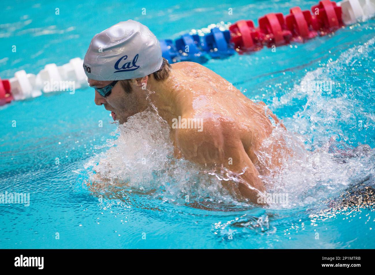 March 04, 2016: Chuck Katis competes in the 200m breaststroke ...