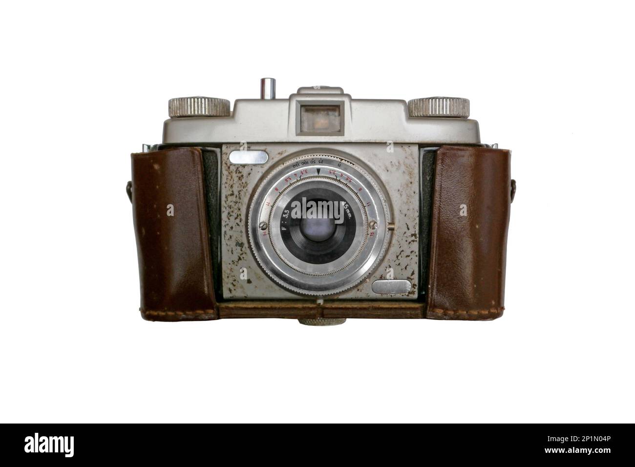 Vintage Kodak Pony Camera isolated on white background Stock Photo - Alamy