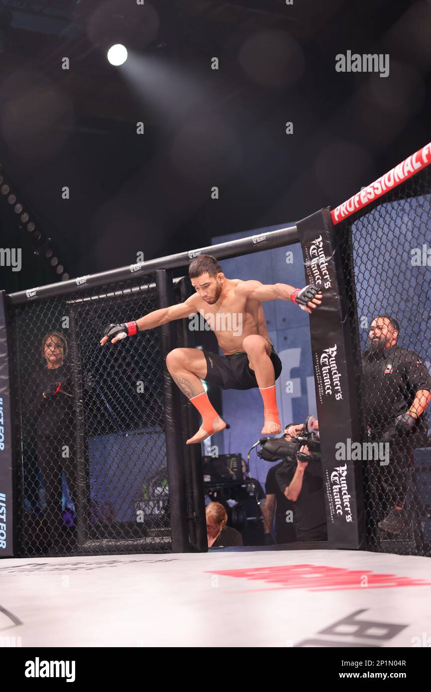 Orlando, FL, USA. 3rd Mar, 2023. ORLANDO, FL - March 3 Brahyan Zurcher ...