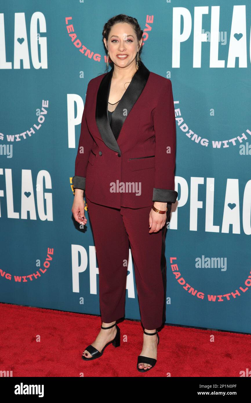 New York, USA. 03rd Mar, 2023. Jenny Hagel attends the PFLAG 50th ...