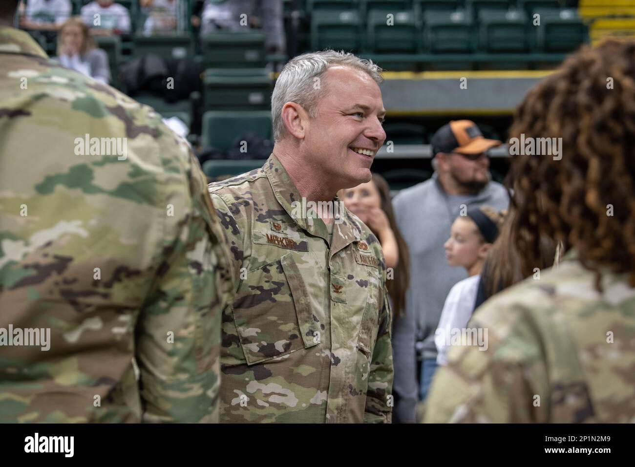 Col. Christopher Meeker, 88th Air Base Wing and Wright-Patterson Air Force Base commander ...
