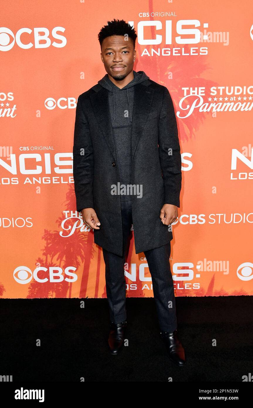 Caleb Castille arrives at a wrap party celebrating the 14th and final ...