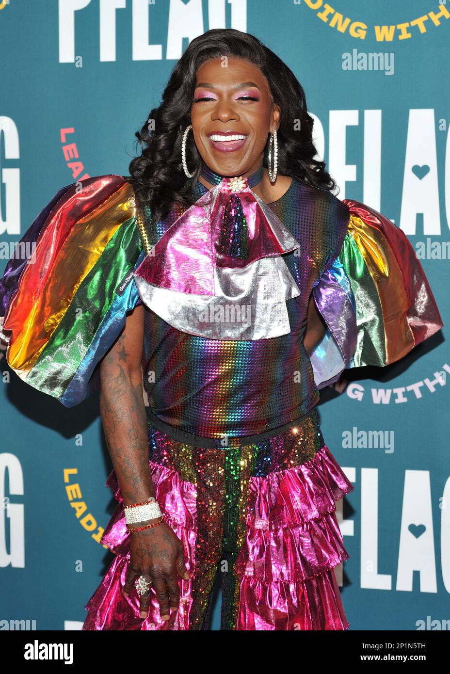 New York, USA. 03rd Mar, 2023. Big Freedia attends the PFLAG 50th ...