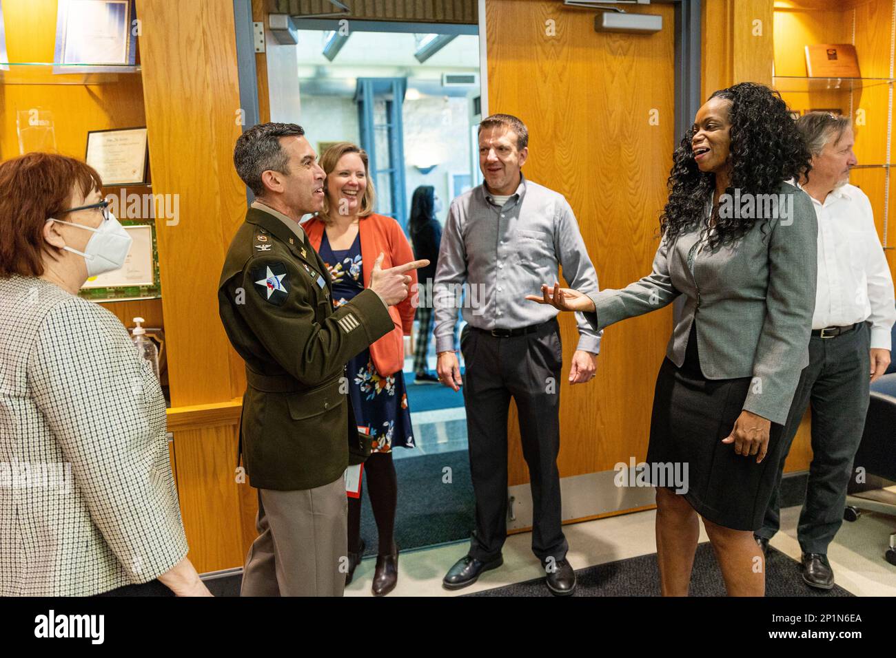 Col. Adam Czekanski, commander of the U.S. Army Corps of Engineers ...