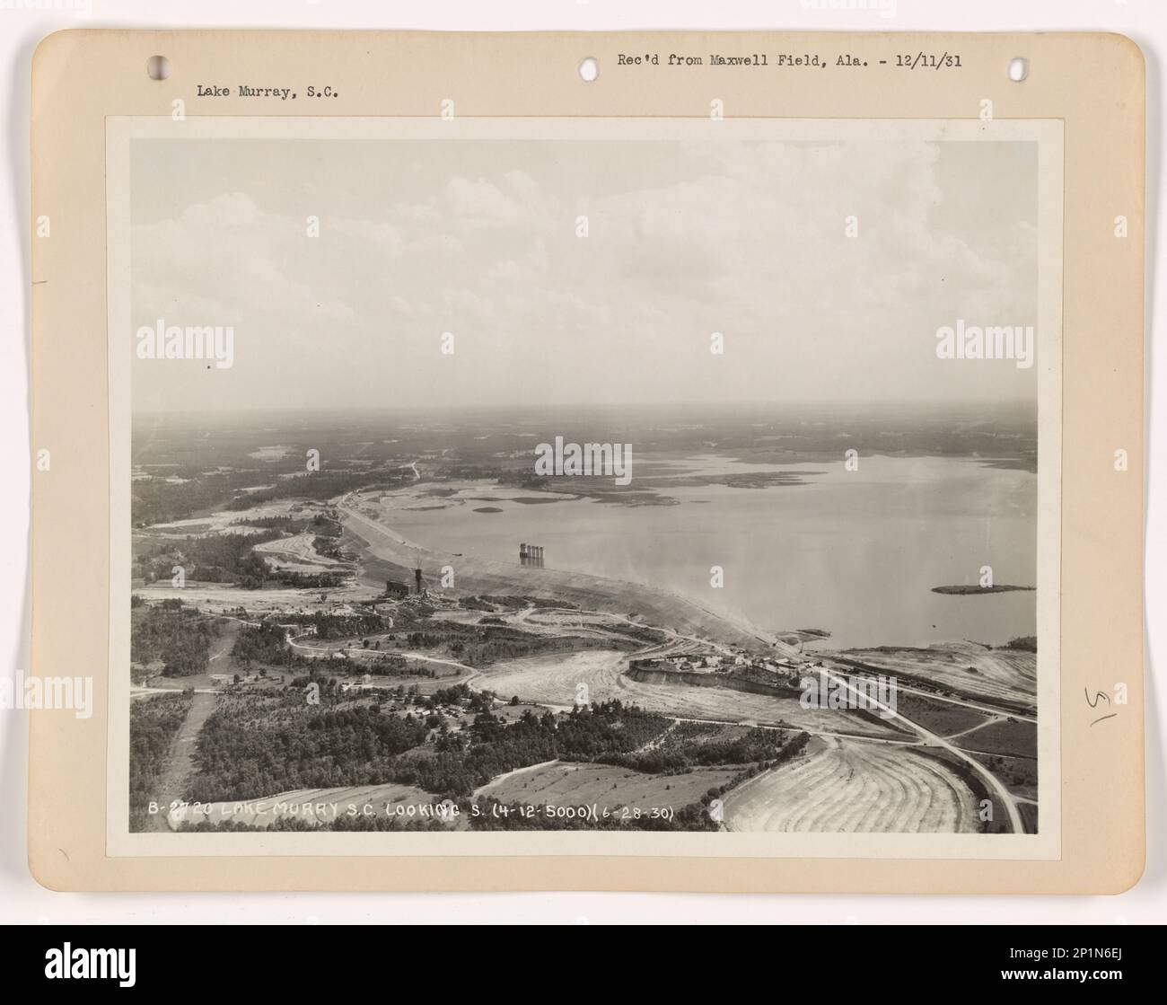 Aerial view of lake murray hi-res stock photography and images - Alamy