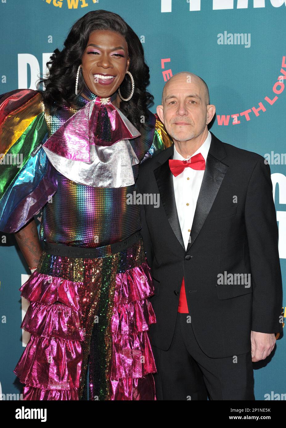 L-R: Big Freedia and Brian Bond attend the PFLAG 50th Anniversary Gala at the Marriott Marquis ...