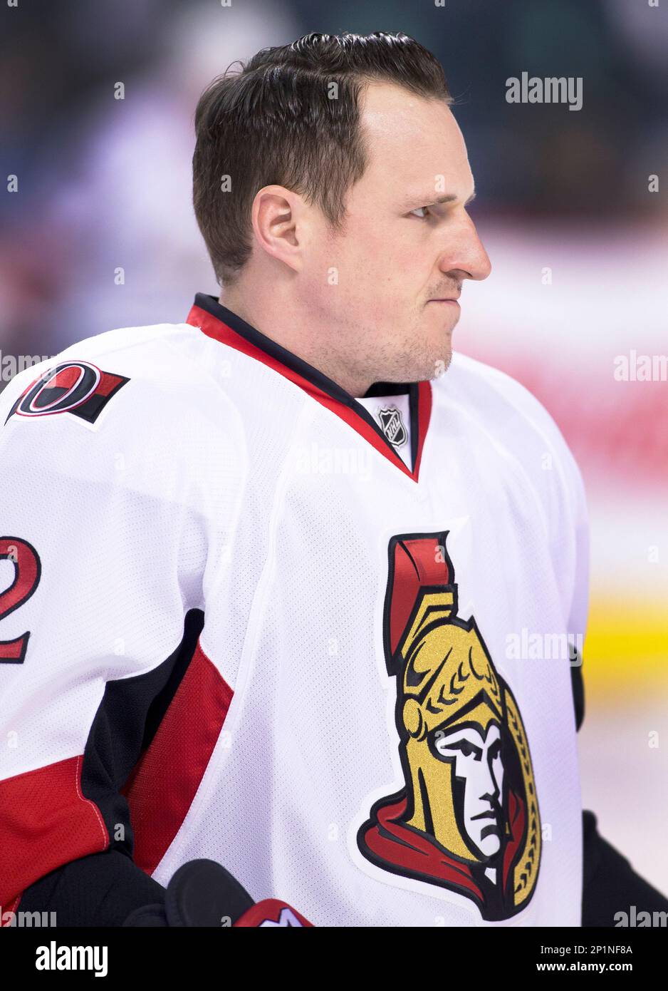 NHL player profile photo on Ottawa Senators' Dion Phaneuf at a game ...