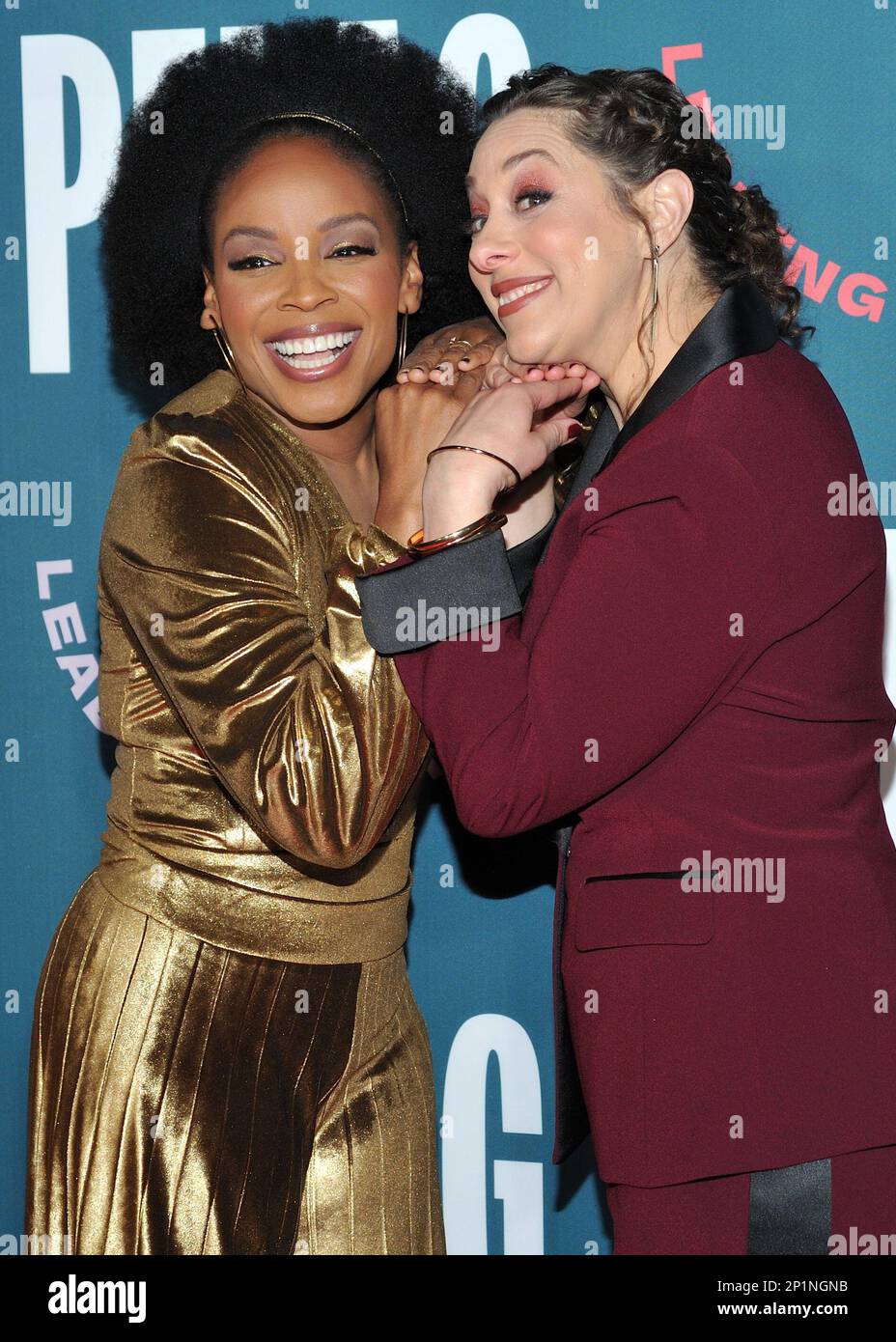 L-R: Amber Ruffin and Jenny Hagel attend the PFLAG 50th Anniversary ...