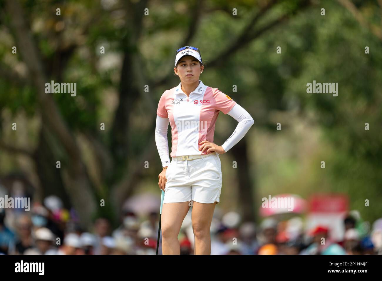 Pattaya, THAILAND. 26th February, 2023. Atthaya Thitikul of THAILAND ...