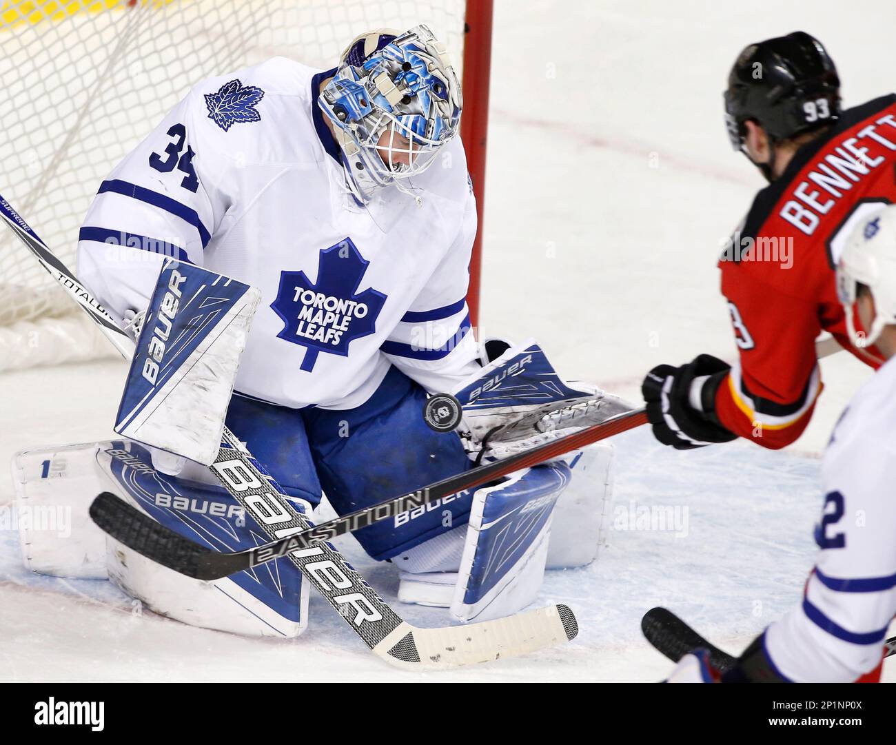 NHL player profile photo on Toronto Maple Leafs' goalie James Reimer ...