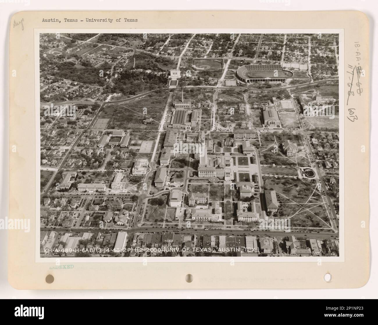 Texas - Dallas, Aerial Photograph Stock Photo - Alamy