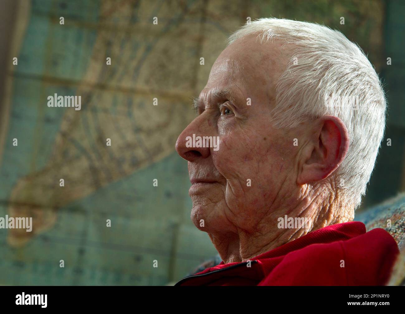 In this Feb. 18, 2016 photo, Robin Barrett, 91, poses at his ...