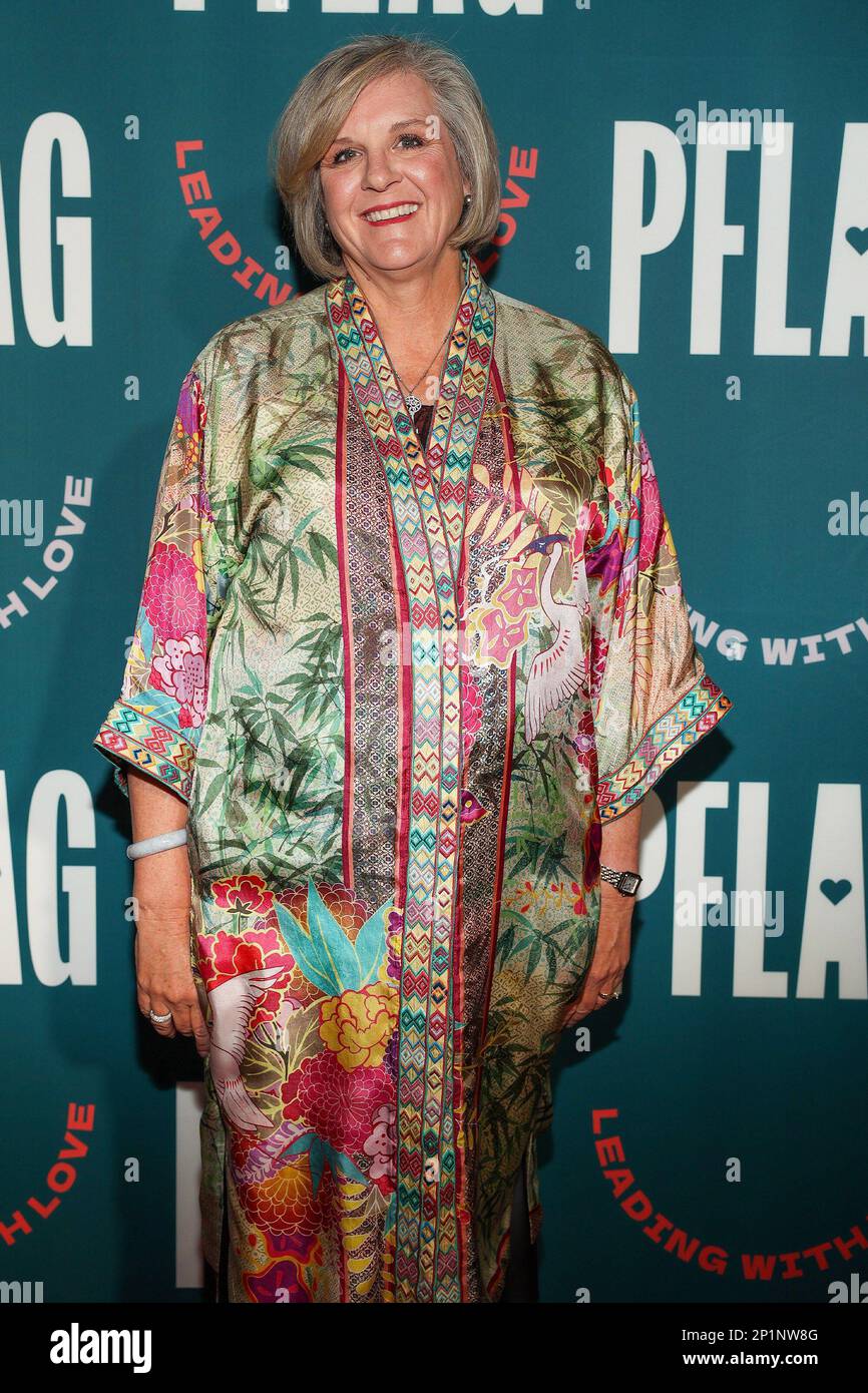 New York, NY, USA. 3rd Mar, 2023. Susan Thronson at arrivals for PFLAG ...