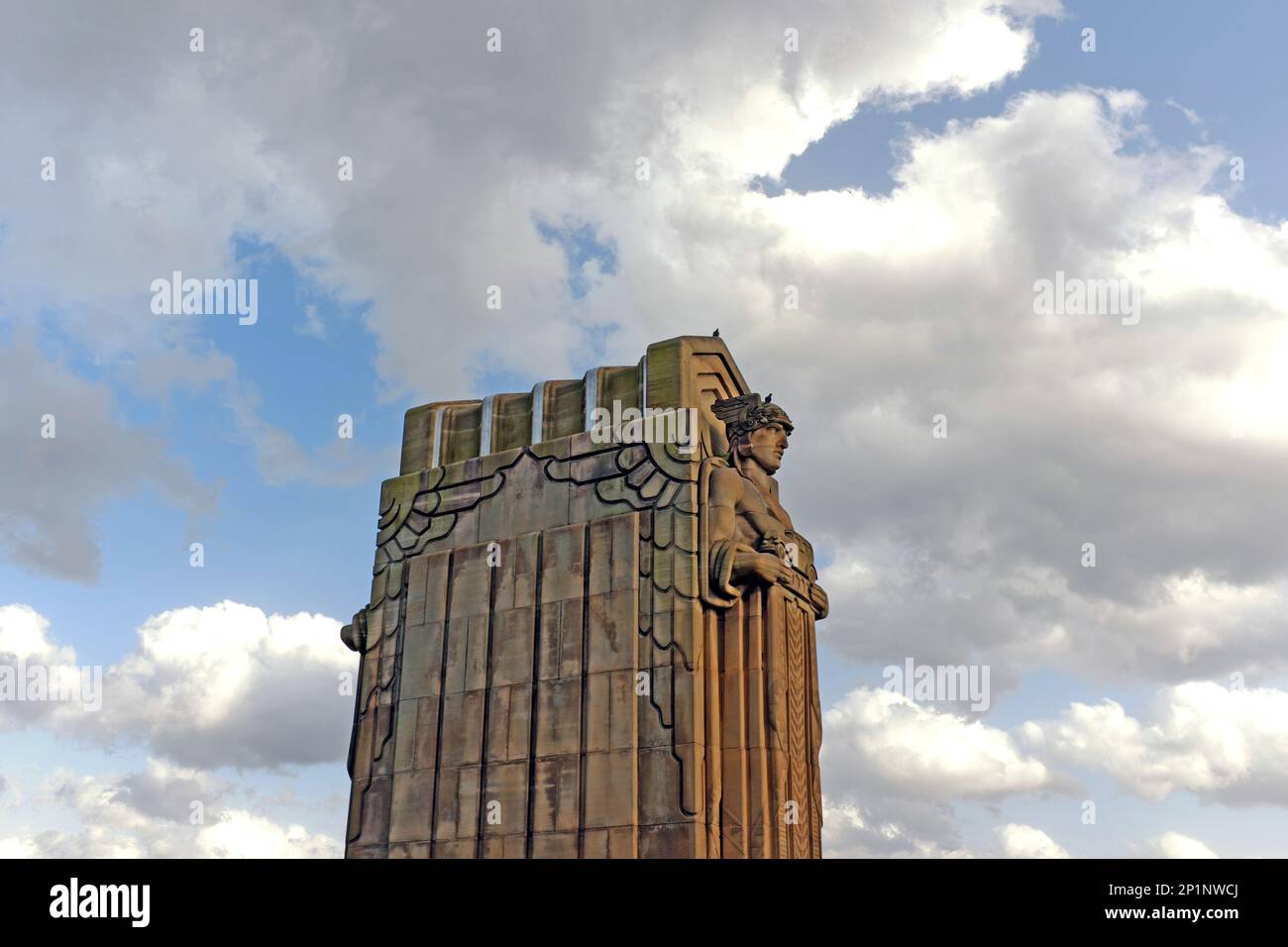 Guardians of traffic sculpture 2023 hi-res stock photography and images ...
