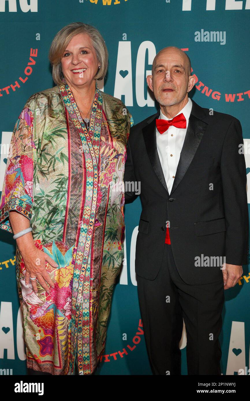 New York, NY, USA. 3rd Mar, 2023. Susan Thronson, Brian Bond at ...