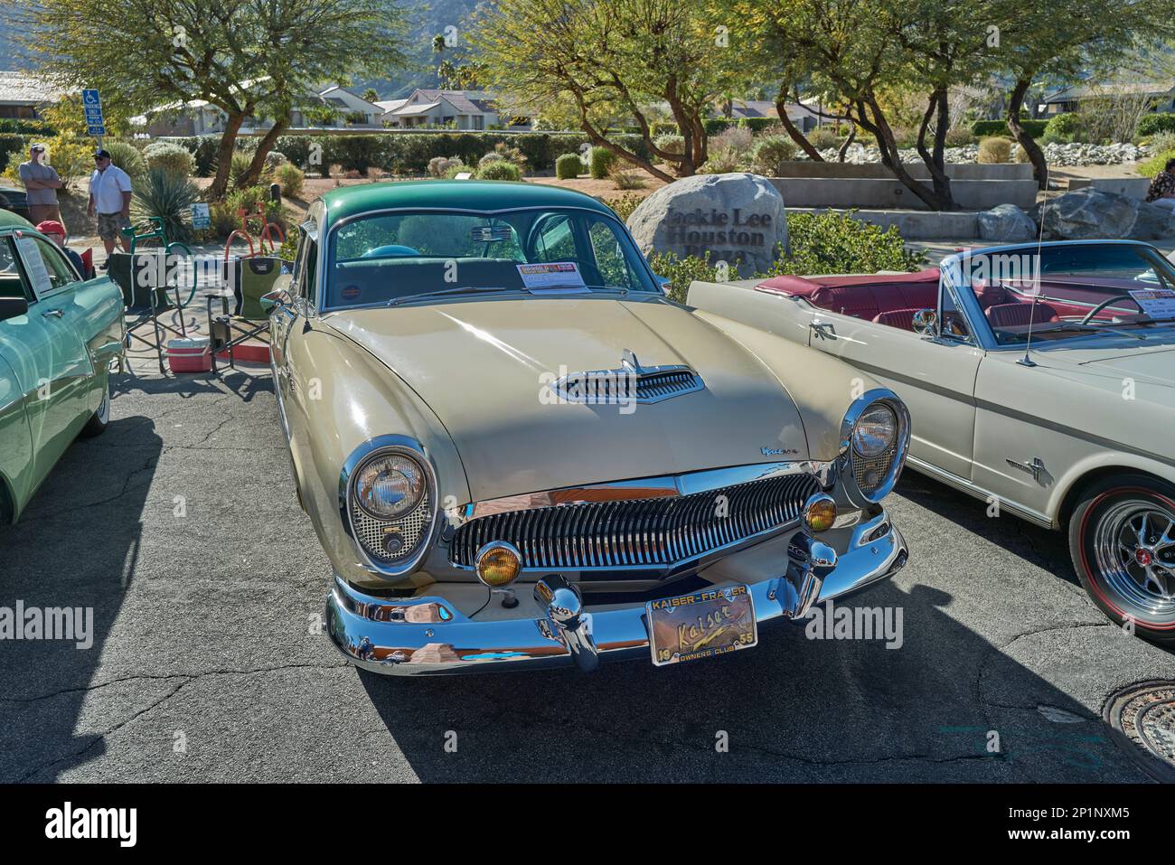 Palm Springs classic car show Stock Photo - Alamy