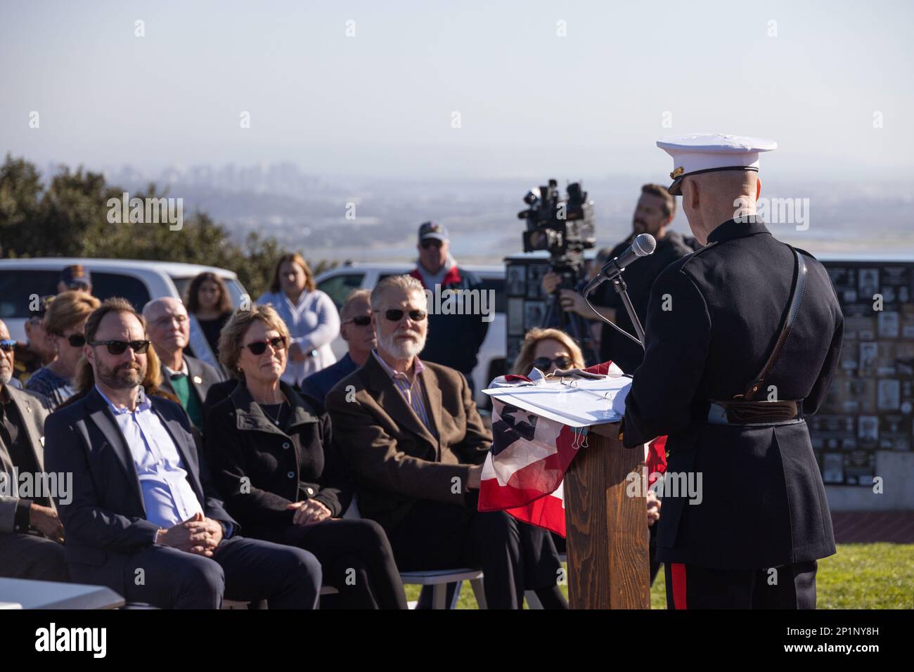 U S Marine Corps Brig Gen Jason L Morris The Commanding General Of