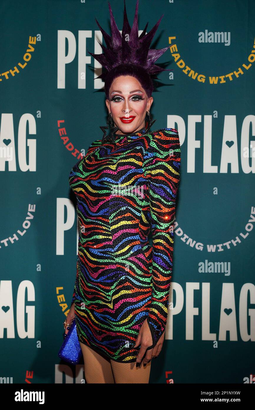 New York, NY, USA. 3rd Mar, 2023. Andora Tetee at arrivals for PFLAG's ...