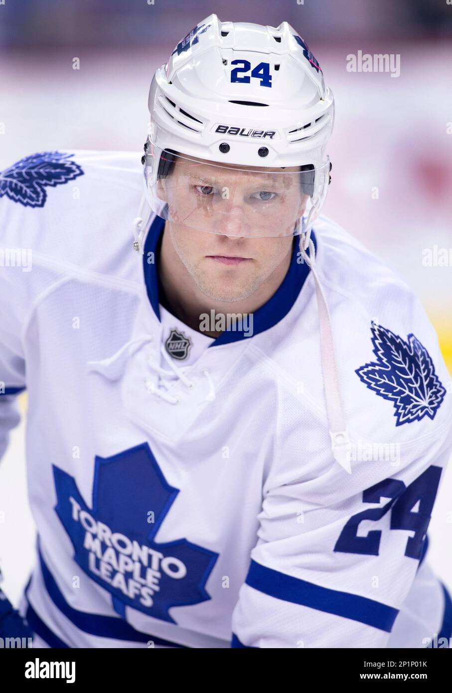 NHL player profile photo on Toronto Maple Leafs' Peter Holland at a ...