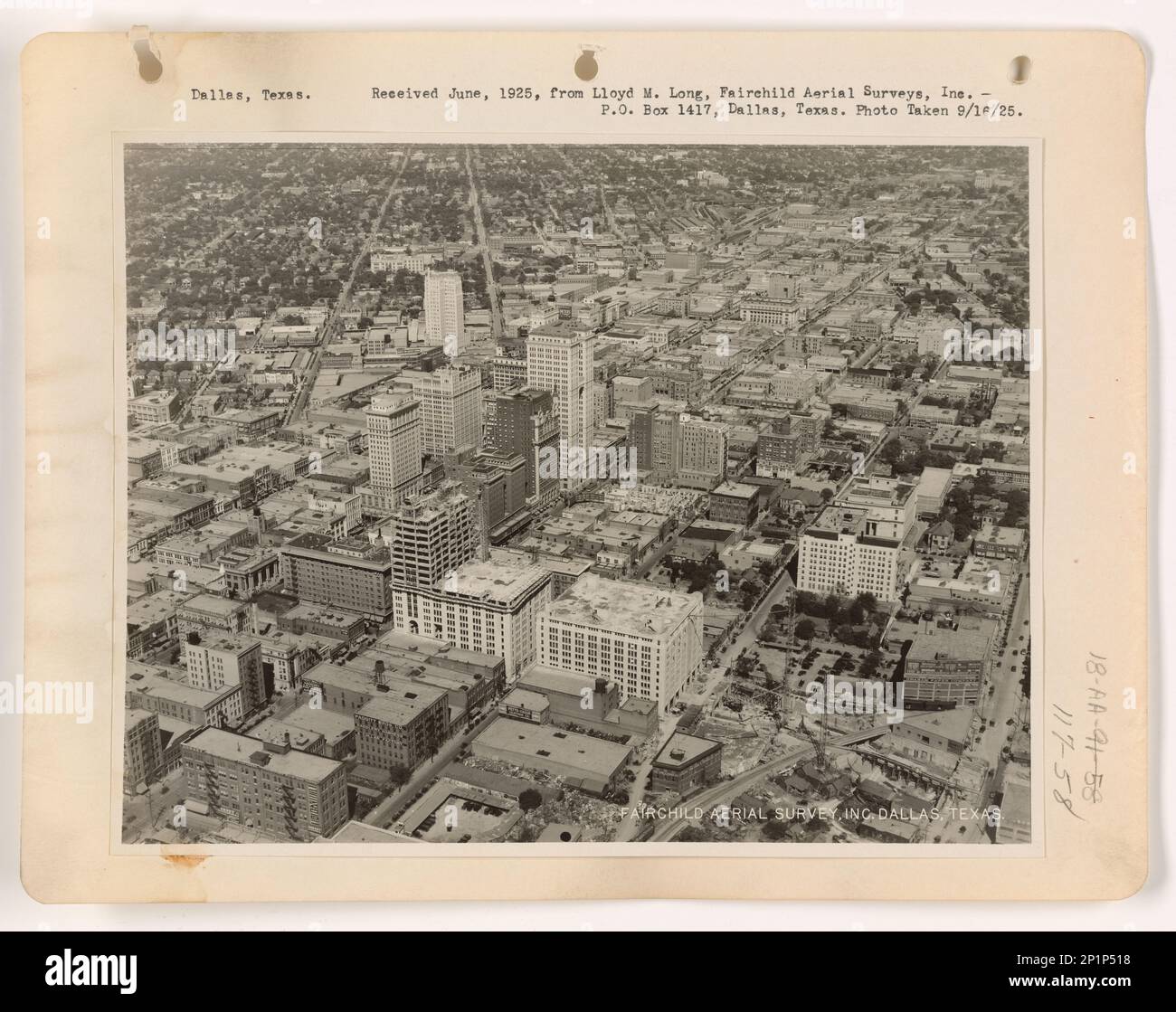 Aerial view above dallas texas hi-res stock photography and images - Alamy