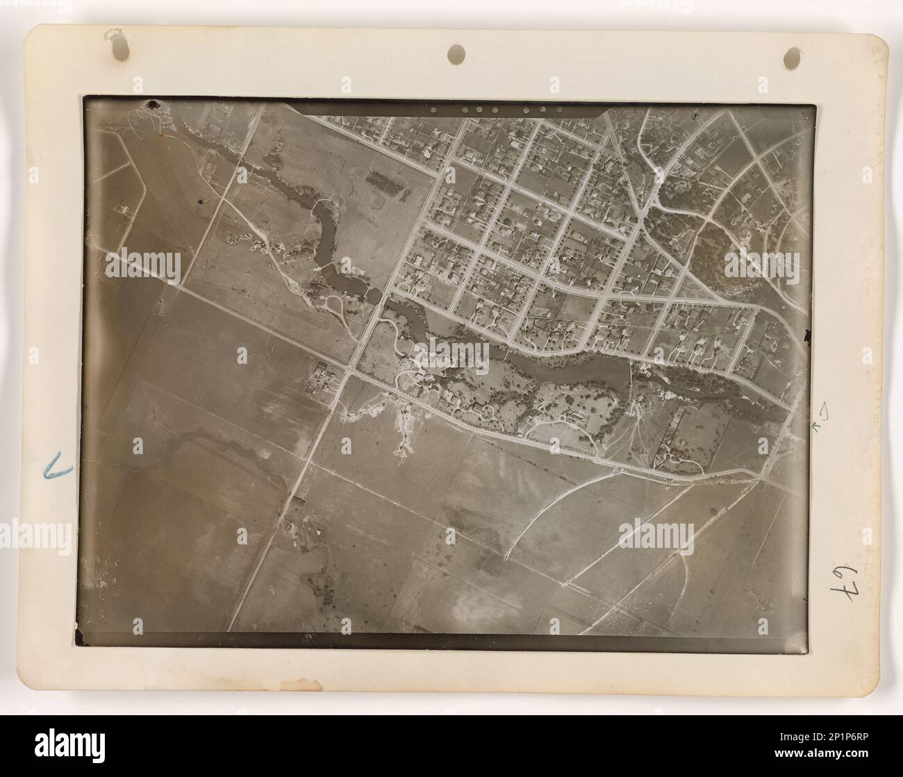 Texas - Dallas, Aerial Photograph Stock Photo - Alamy