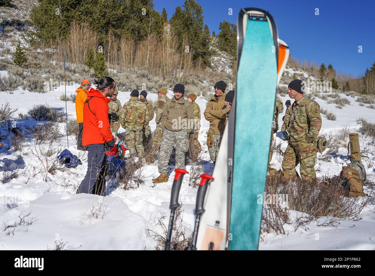 Members of the 220th Military Police Company, Colorado Army National ...