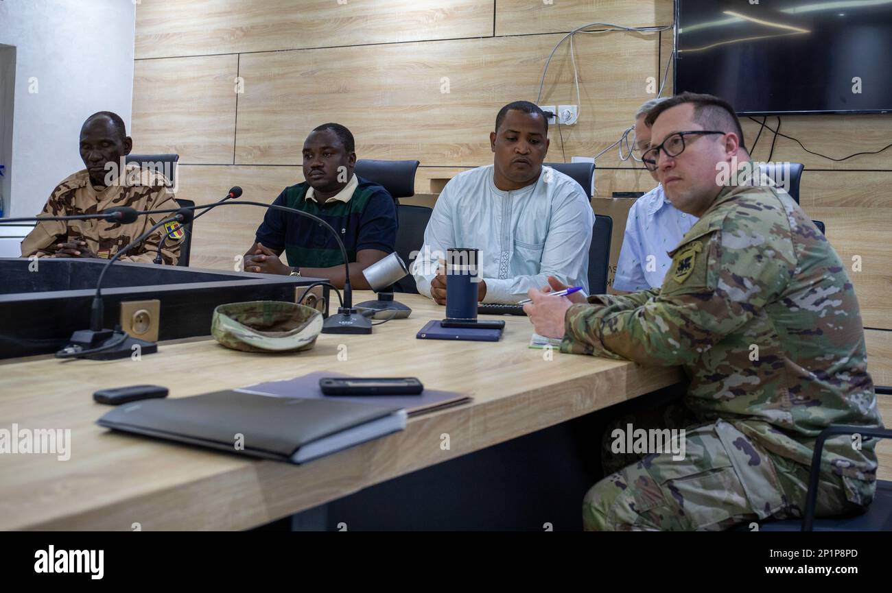 U.S. Army communicators discussed strategic storytelling with Chadian ...