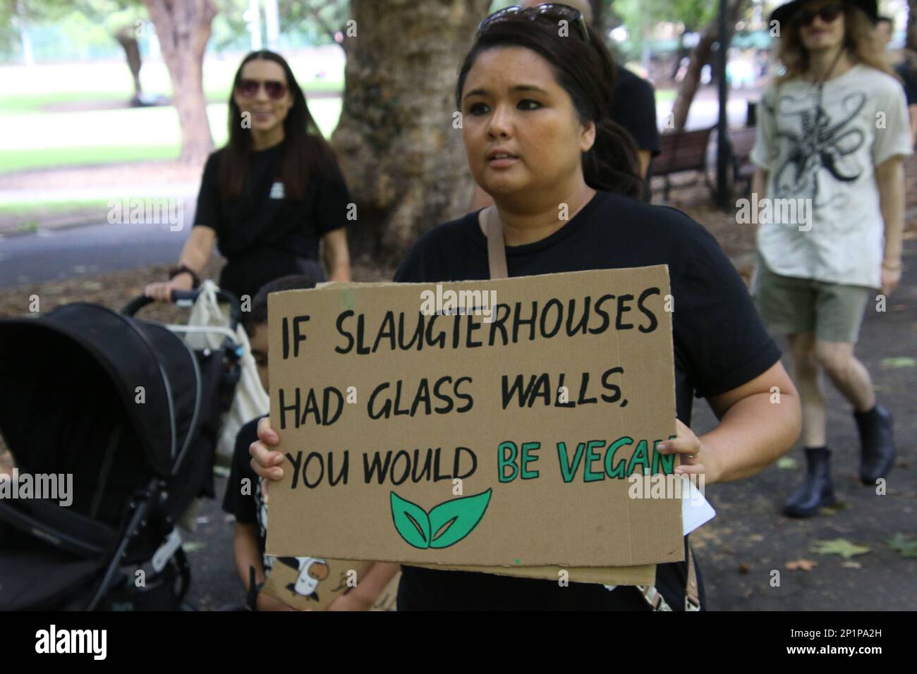 Sydney, Australia. 4th March 2023. Animal rights activists hit the ...