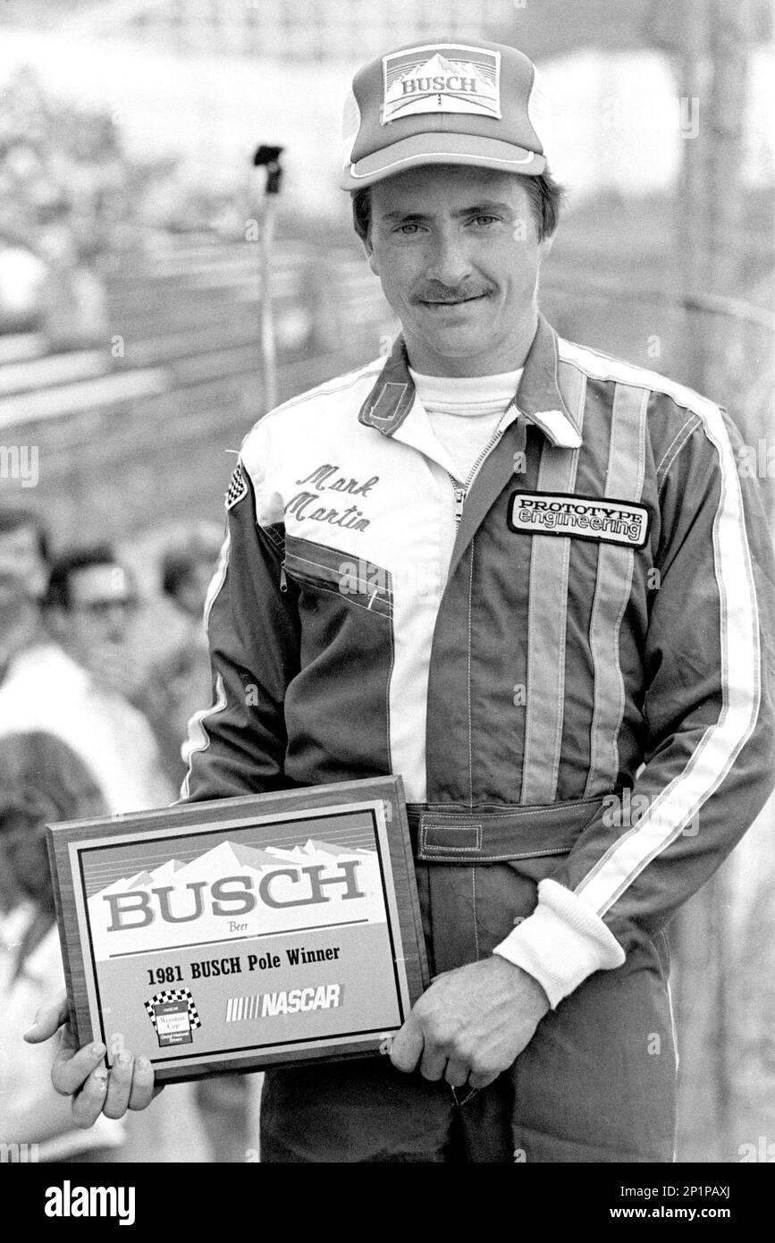 1981 July 11 | Saturday: Mark Martin (02) Pontiac Grand Prix driver ...