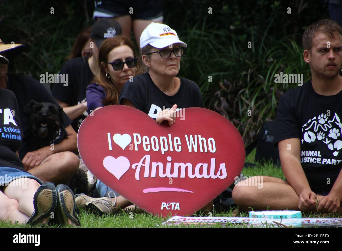Sydney, Australia. 4th March 2023. Animal rights activists hit the ...