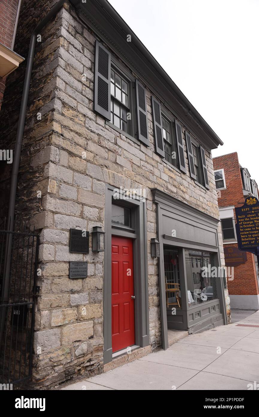 The Espy House, where George Washington plotted the final assual on ...