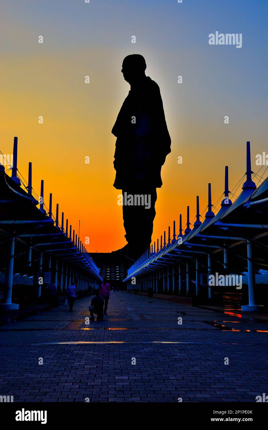 Statue Of Unity, colossal statue of Vallabhbhai Patel, tallest statue ...