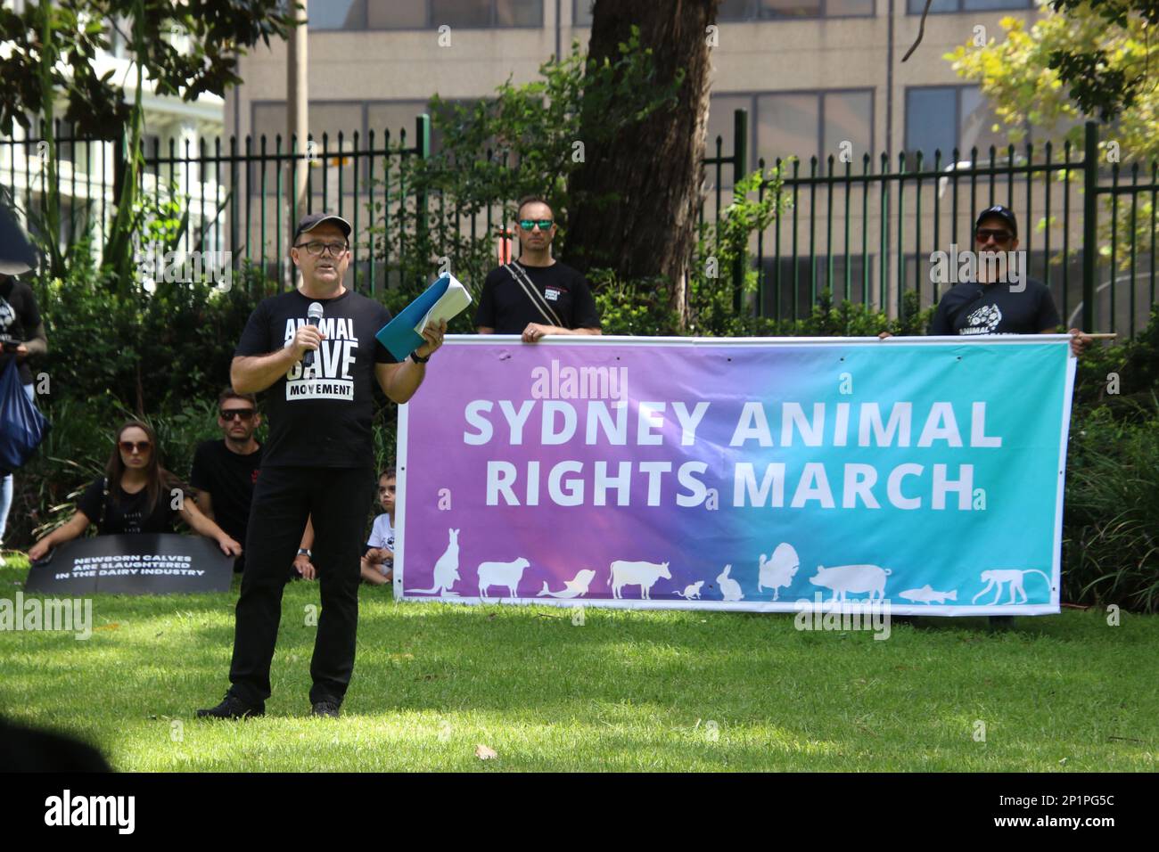 Sydney, Australia. 4th March 2023. Animal rights activists hit the ...