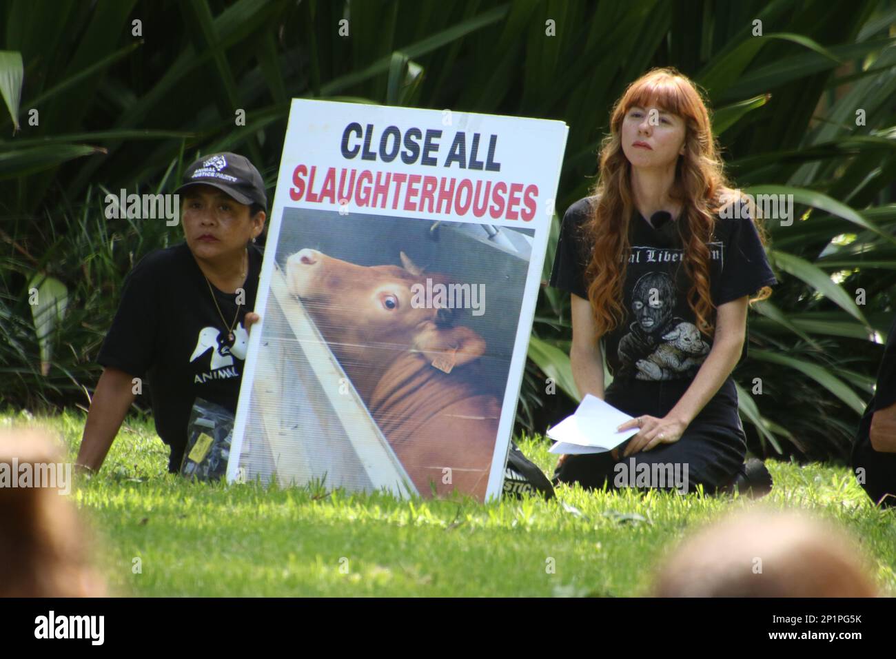 Sydney, Australia. 4th March 2023. Animal rights activists hit the ...