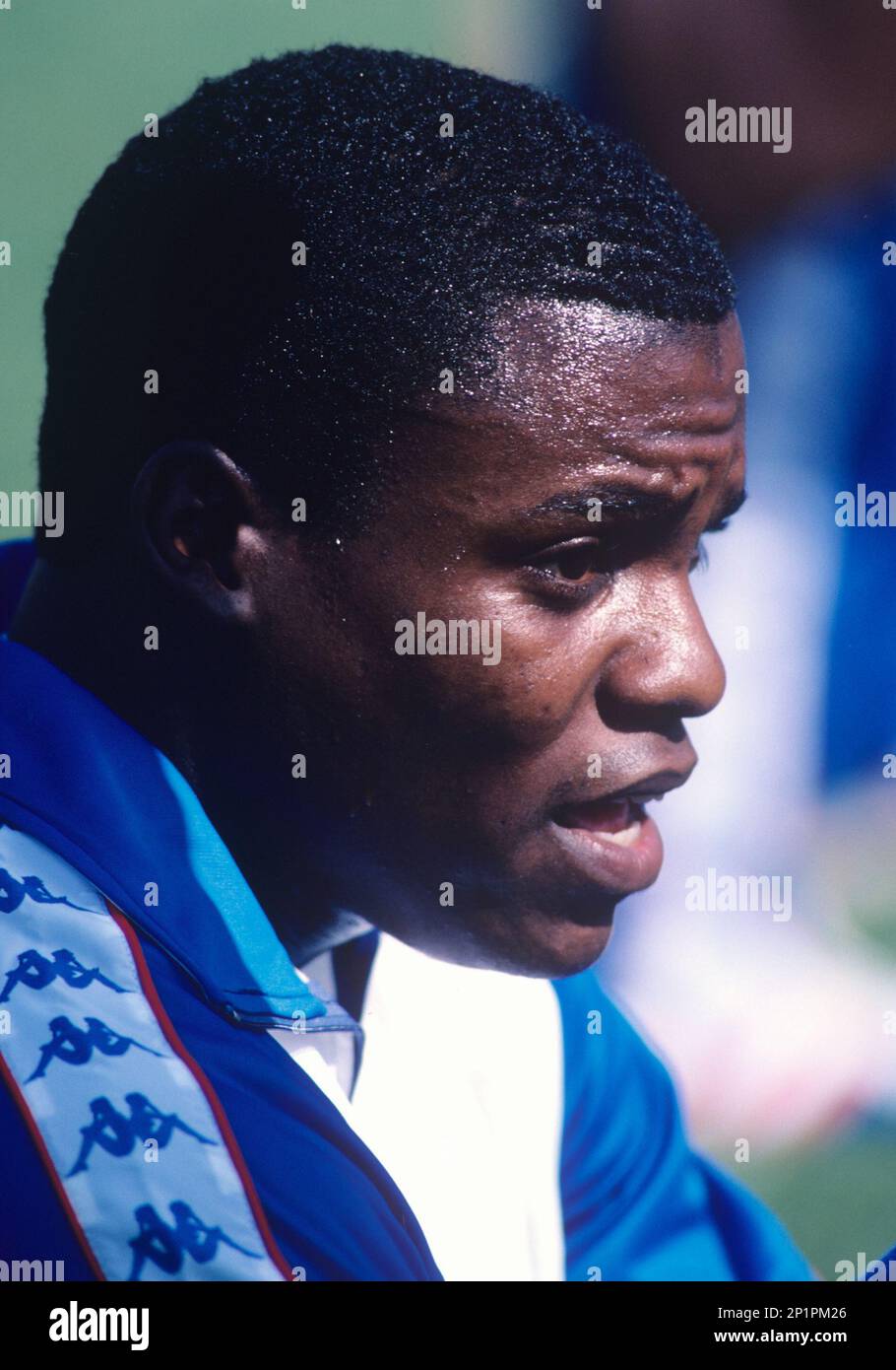 Sprinter Carl Lewis sets to run in 1983. (Al Messerschmidt via AP Stock ...