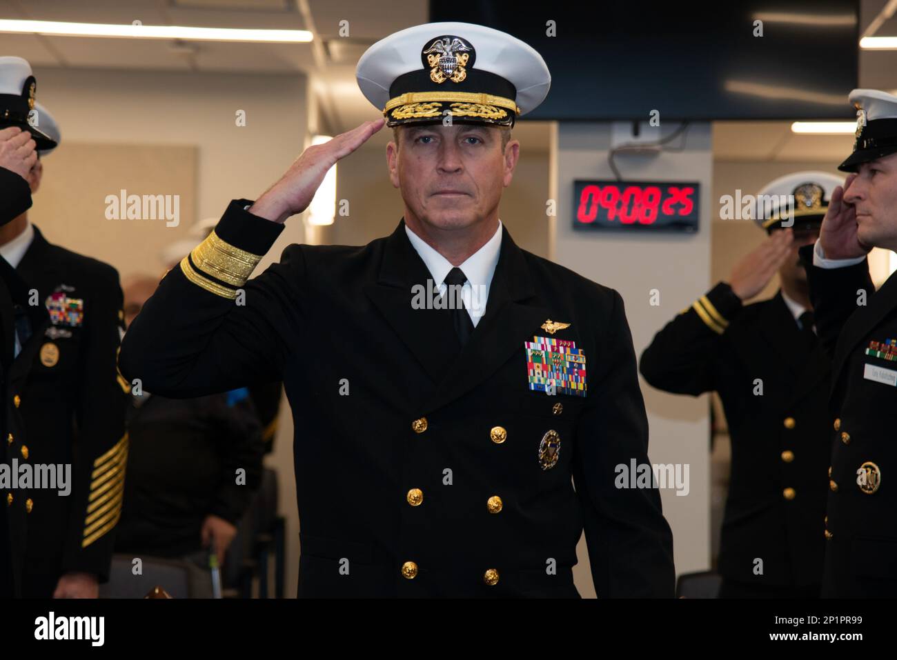 NEWPORT, R.I. (Feb. 2, 2023) Rear Adm. Pete Garvin, commander, Naval ...
