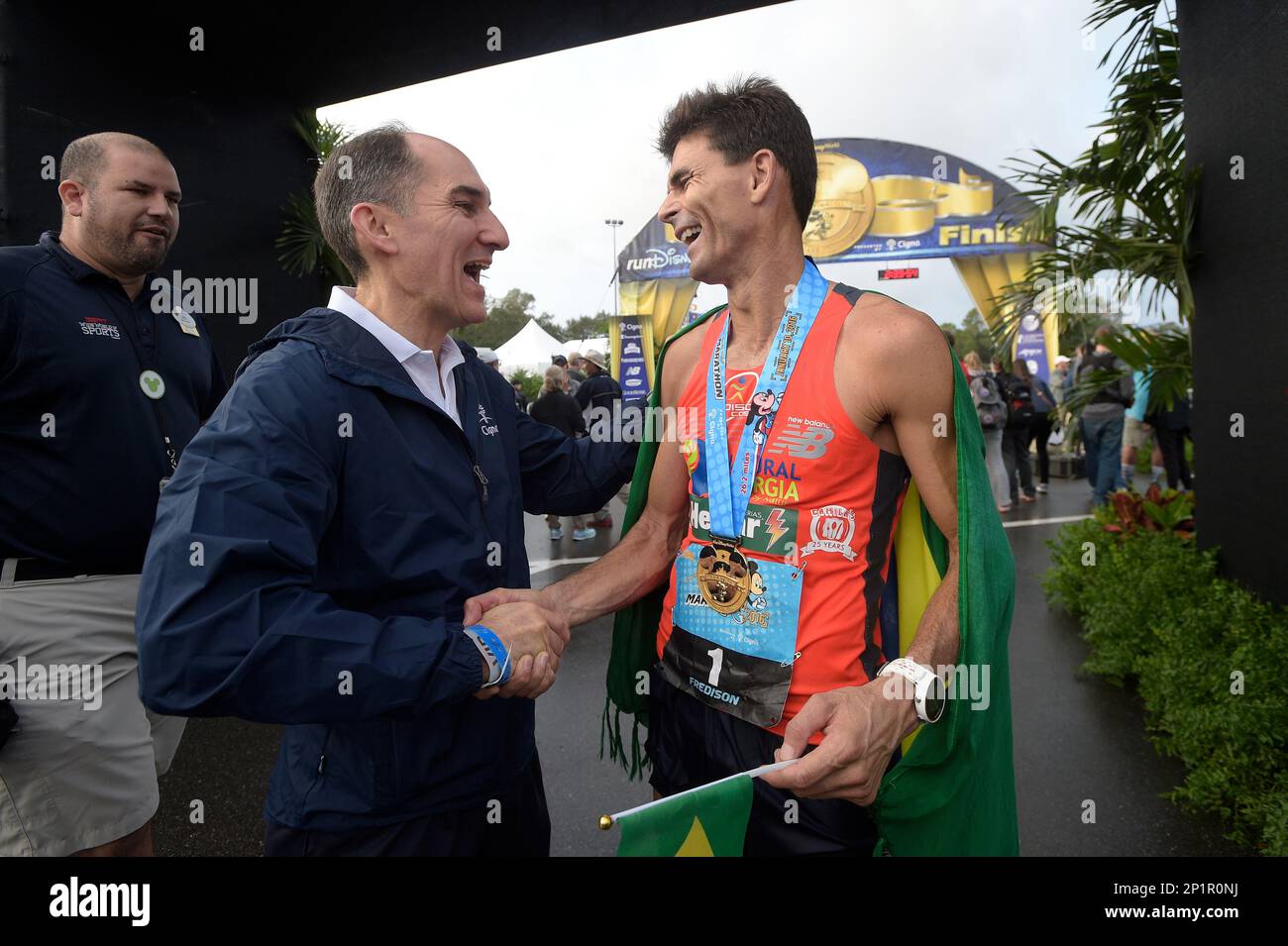 Jeff Amell, center, director of segment marketing for Cigna ...