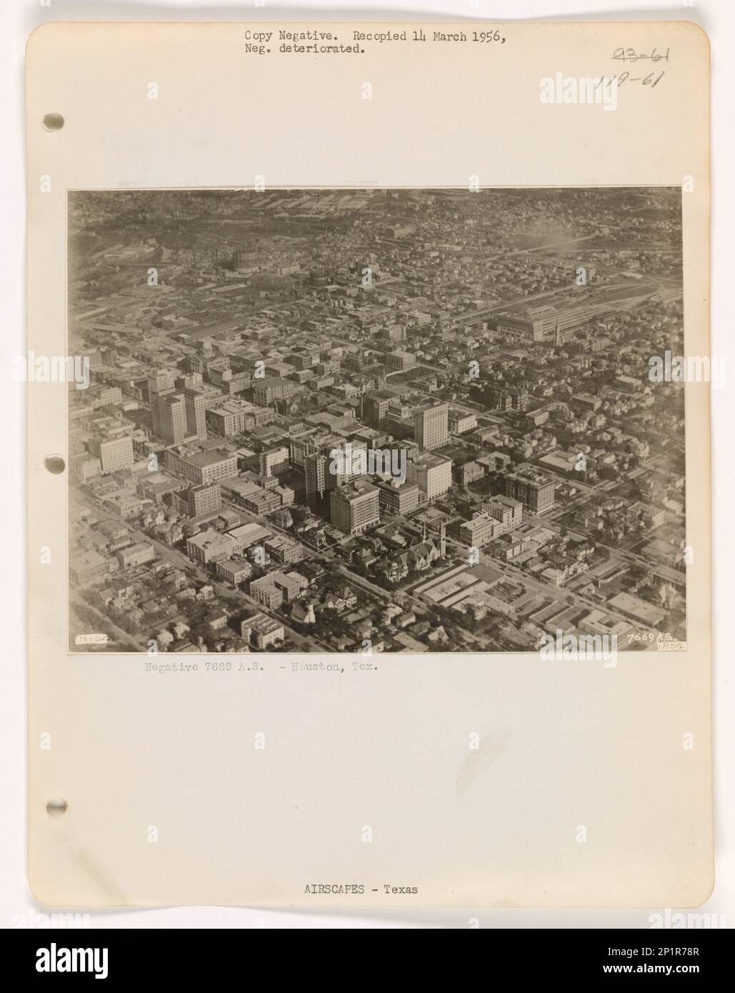 Aerial view above houston texas hi-res stock photography and images - Alamy